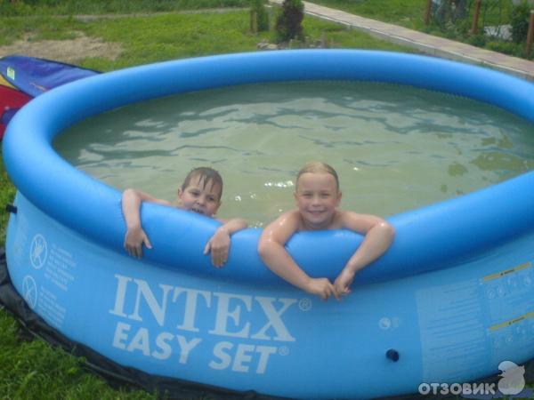 Отзыв о Надувной бассейн Intex Easy Set 305х76 | Свой маленький оазис ...